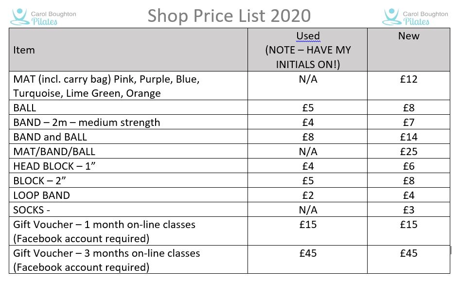 Pilates Equipment Sale Now on! - Carol Boughton Pilates